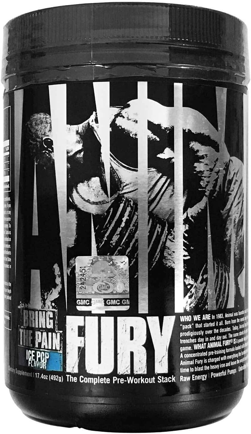 Animal Fury - Pre Workout Powder Supplement for Energy and Focus - 5g ...