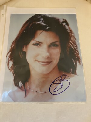 Sandra Bullock Signed 8x10 Photo With COA | eBay