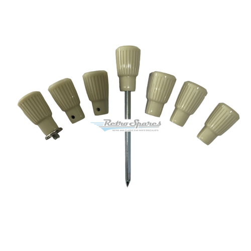 Ivory Dash Knob Set 7pc for FORD XK XL XM XP | eBay