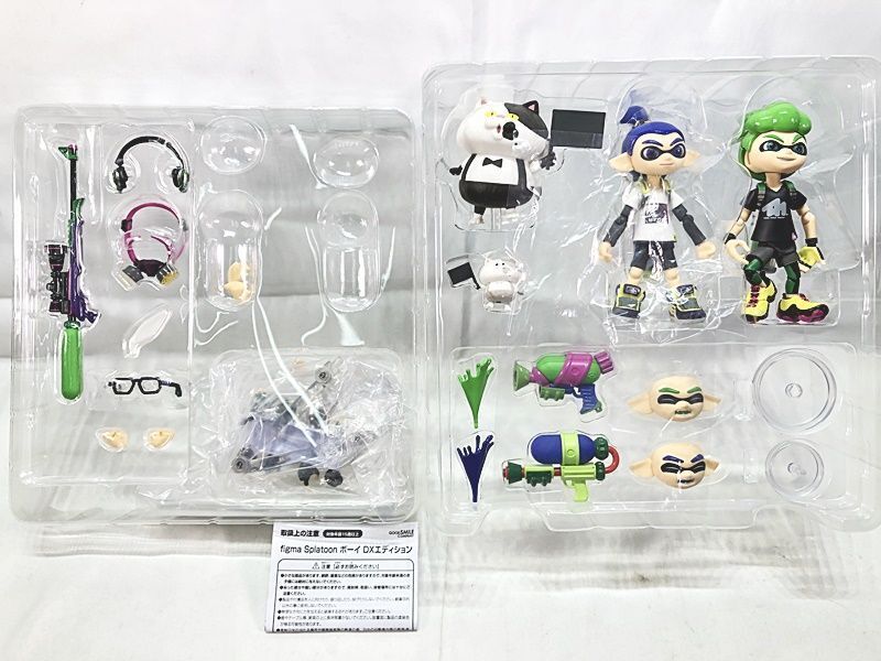 Good Smile Figma Splatoon Boy DX Edition Figure 462-DX Max Factory W ...