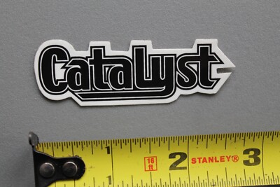 Catalyst Surfboards Clothing Black White Original V55A Vintage Surfing ...