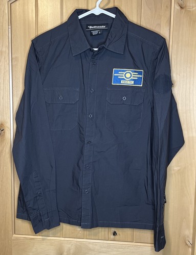 Bethesda Fallout 4 Shirt Adult Small Gray w/o Patch Official Merch ...