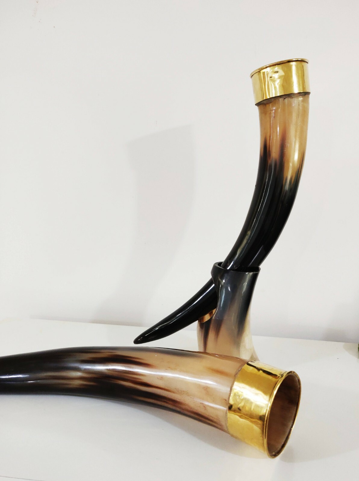 Scratch and Dent - Handmade Real Horn Mugs/Cups, Viking Drinking Horns ...