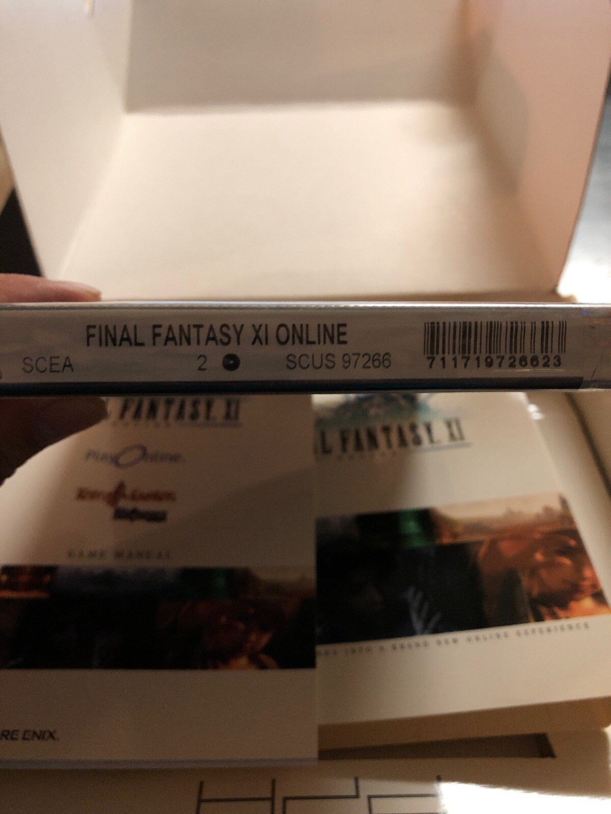 PlayStation 2 40 GB HDD Bundle Sony w Final Fantasy XI Online PS2 Hard ...