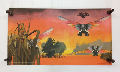 Vintage 1971 Osibisa Decca Records Promotional Poster Roger Dean ...