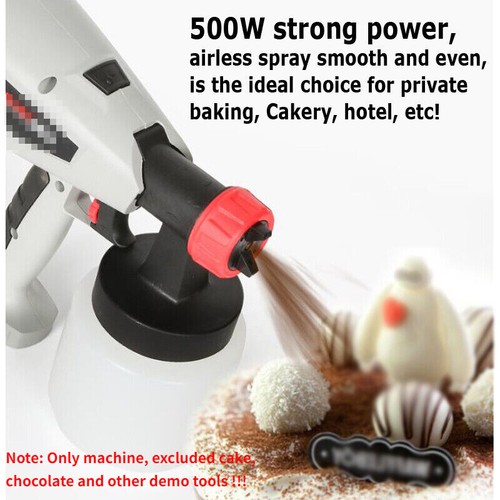 1.3/2.6MM 110V Baking Chocolate Electric Spray Paint Gun Cake Tools ...
