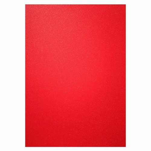 20 Sheets Red Glitter Cardstock Paper for DIY Art Project, Scrapbook ...