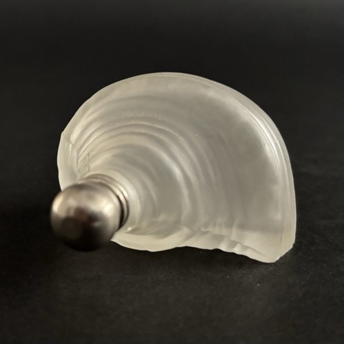 Vintage Sea Snail Shell Crystal Perfume Bottle Mini Unique | eBay