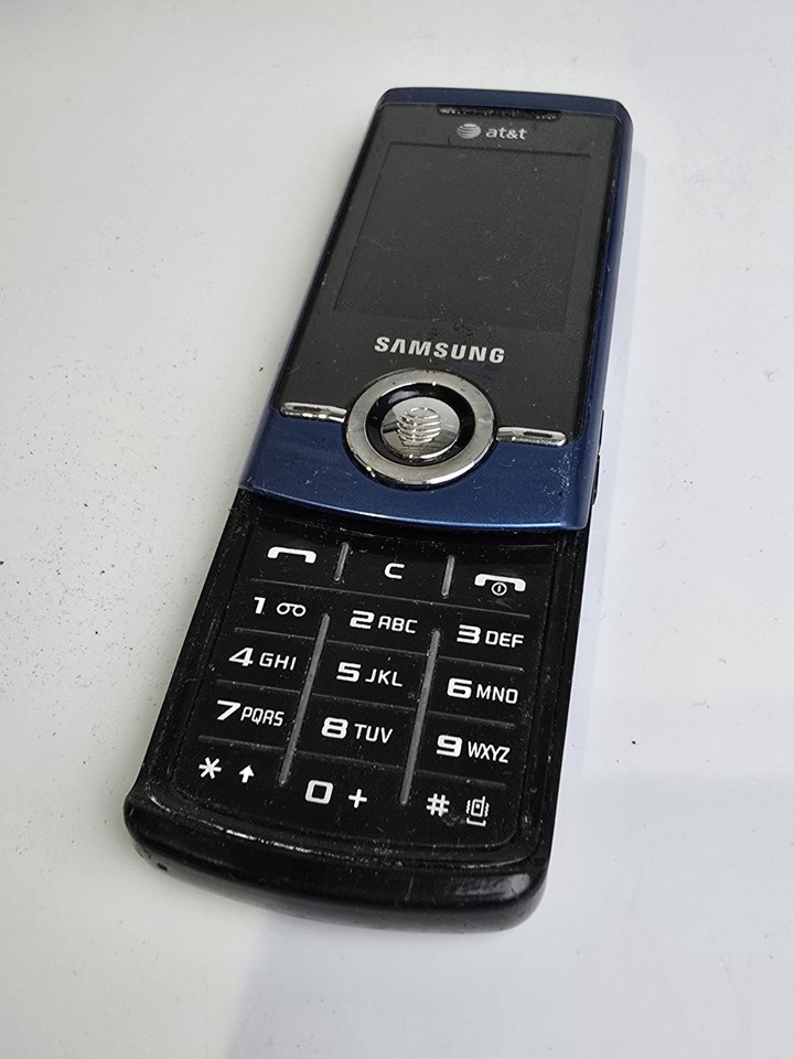 Samsung SGH-A777 - Blue and Silver ( AT&T ) Cellular Slider Phone | eBay