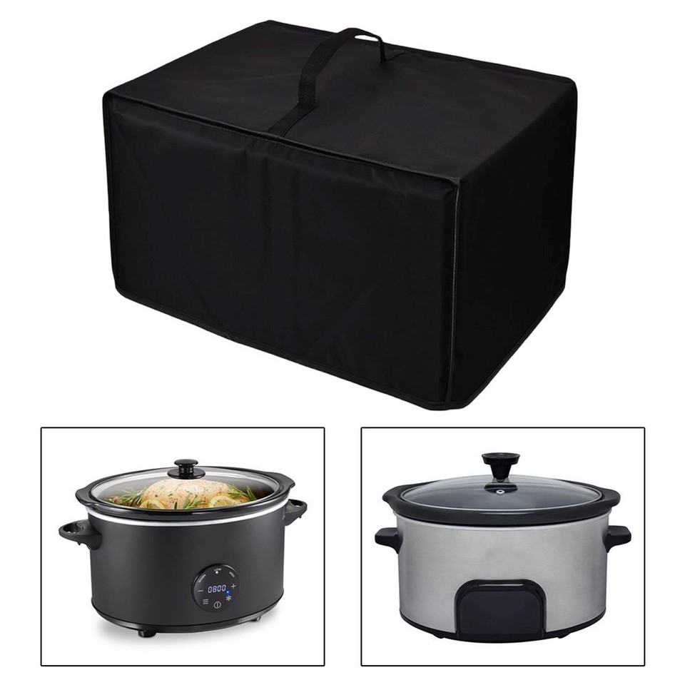 Storage Organizer Slow Cooker Cover Kitchen Protector 600D Nylon Easy ...