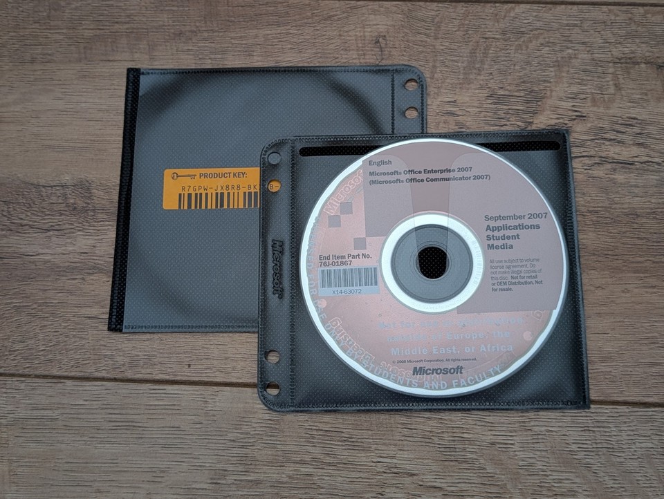 Microsoft Office Enterprise 2007 - Windows XP SP2 to Windows 10 ...