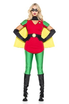 Adult Robyn Hero Women Costume Womens Super Hero Costumes | eBay