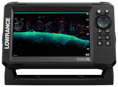 Lowrance Eagle 7 Fish Finder/Chartplotter with SplitShot HD Transducer ...