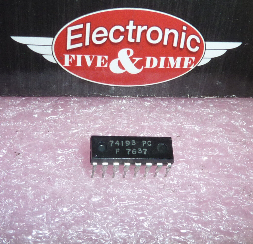 SN74193N FIARCHILD Binary Counter, Synchronous, Bidirectional, TTL ...