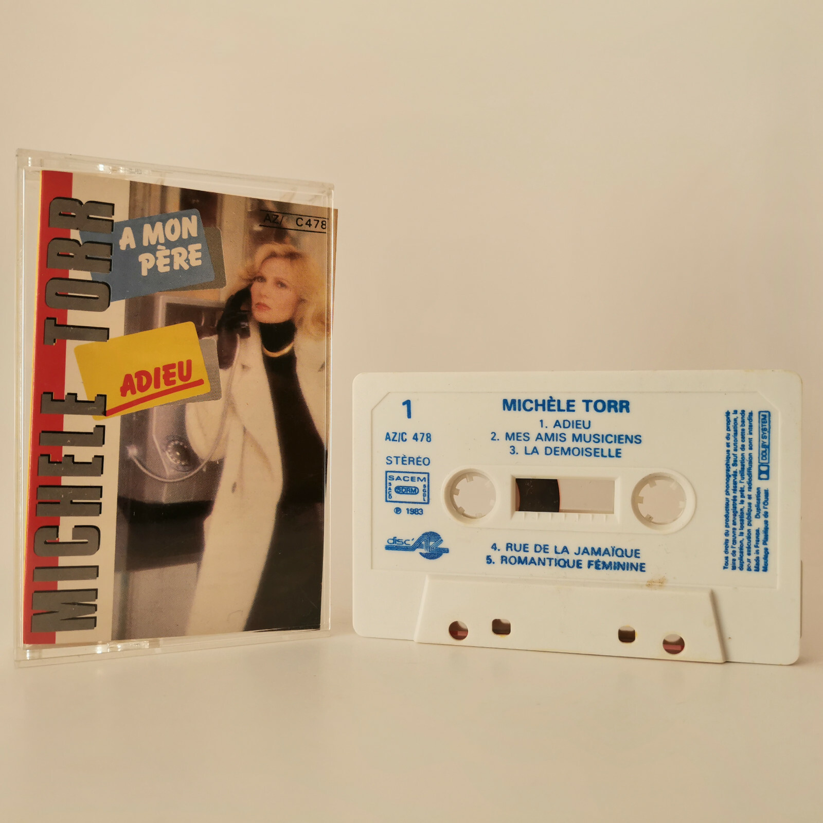 Michele Torr - Goodbye - Audio Cassette - Album - To My Father - 1983 ...