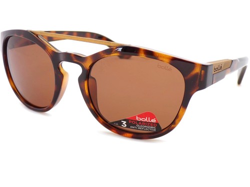 Bolle Boxton Polarized Sunglasses Tortoise with HD Brown Polar Lenses ...