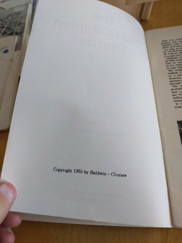 1965 The Old Dominion Trapper John Clouser and Carson Baldwin Jr | eBay