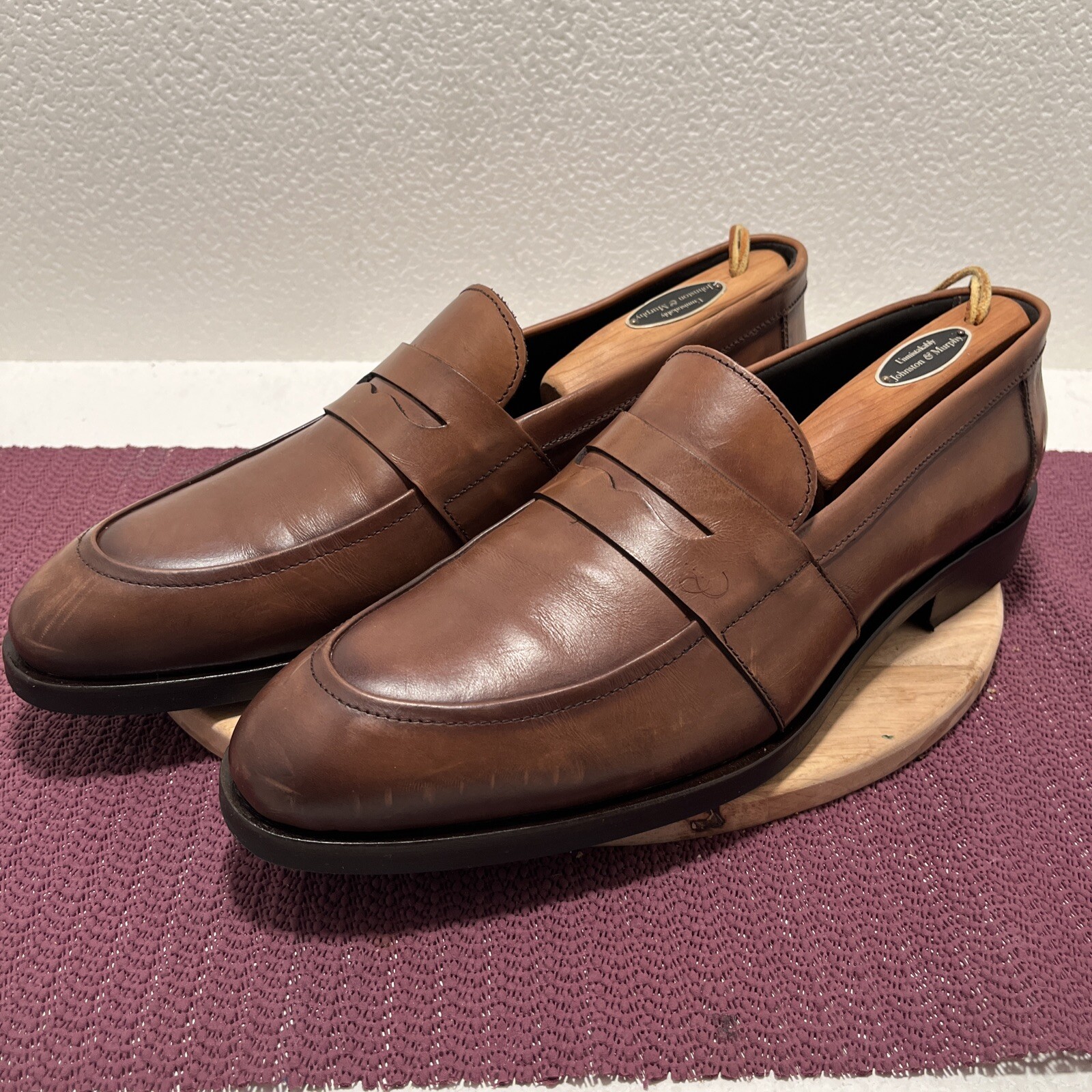 To Boot New York 'Devries' Penny Loafer Shoes Brown- … - Gem