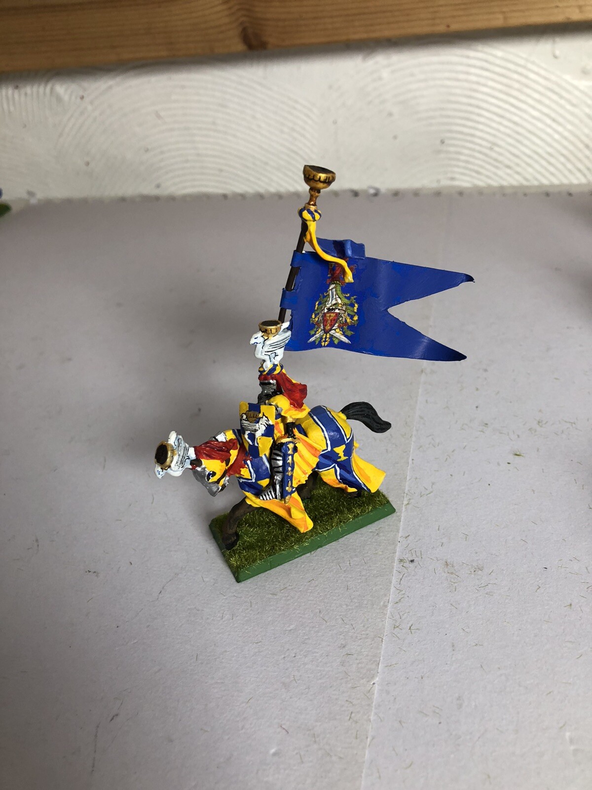 Warhammer Fantasy Bretonnian Metal Grail Knight Painted 319 | eBay