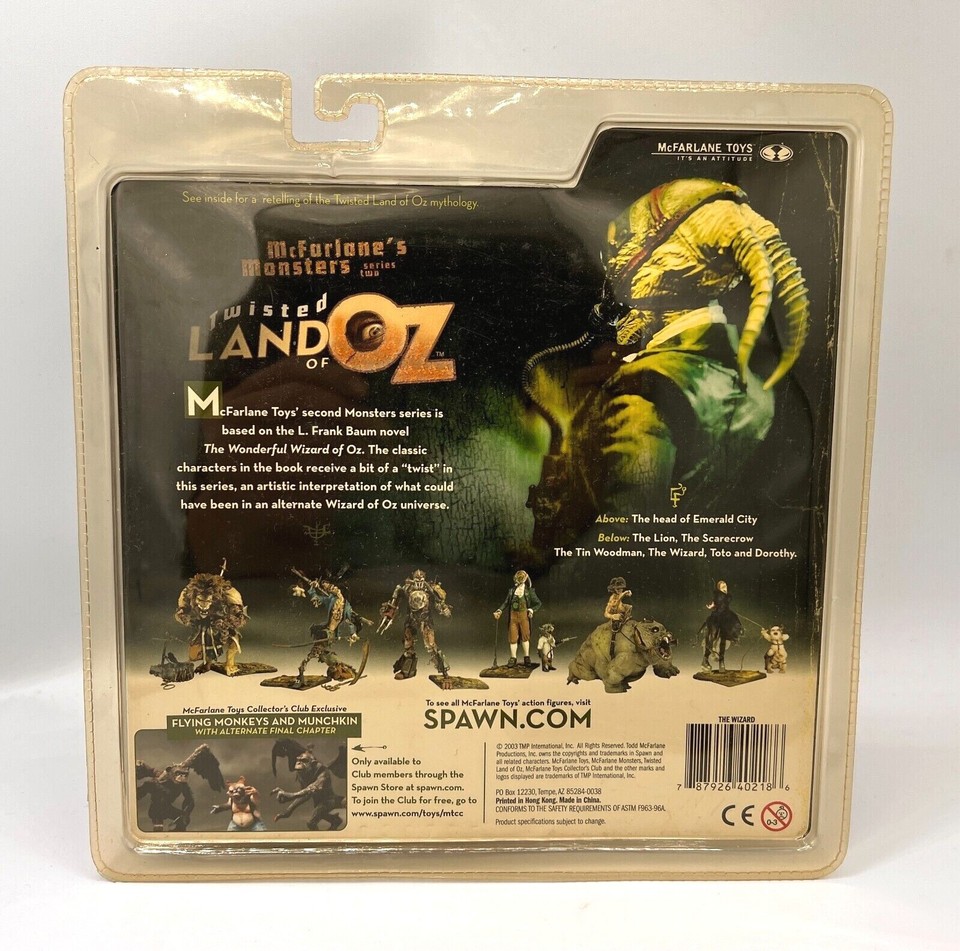 McFarlane's Monsters Twisted Land of Oz Dorothy Mythology Action Figure ...