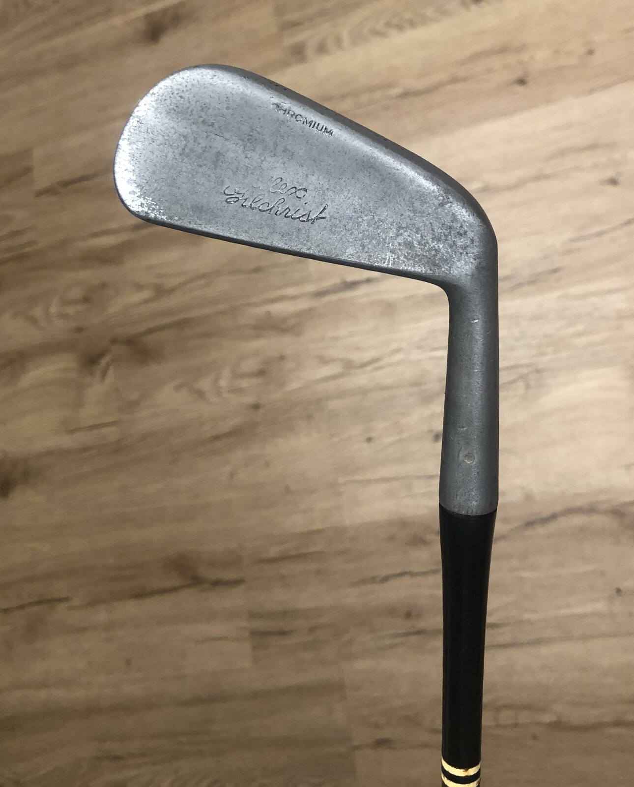 VINTAGE Alex Gilchrist Chromium RH 4-Iron, steel shaft, original ...