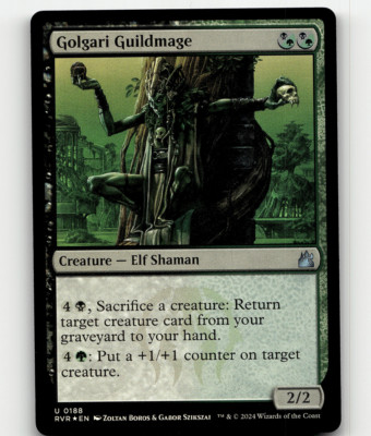 FOIL - MTG Golgari Guildmage 188 - Ravnica Remastered | eBay