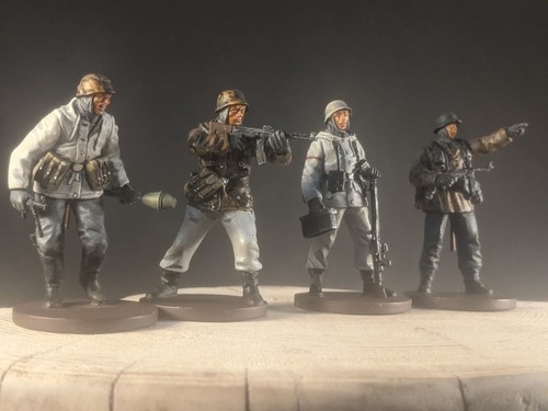 German Soldier, 26th Division #2, Lot of 4, Volksgrenadier, Size 54mm ...