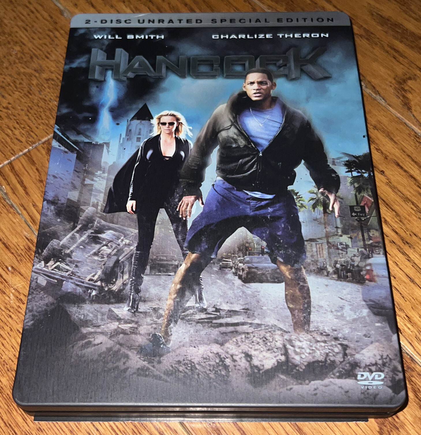 Hancock Unrated 2-Discs DVD BestBuy Steelbook (Region 1) Limited ...