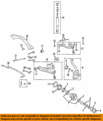 43503-69035 Toyota Hub sub-assy, front axle, rh 4350369035, New Genuine ...