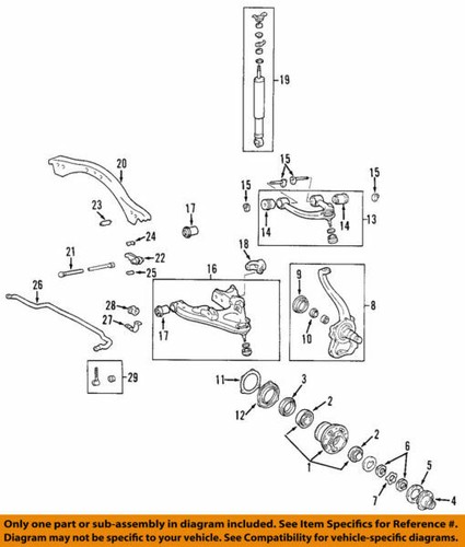 43503-69035 Toyota Hub sub-assy, front axle, rh 4350369035, New Genuine ...
