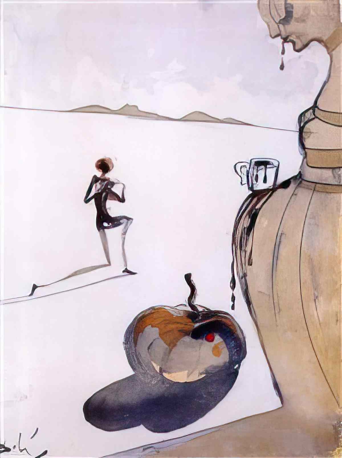 Salvador Dali photo A4 salvador dali chocolat | eBay UK