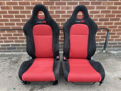 HONDA CIVIC TYPE R EP3 FRONT SEATS + RAILS FACELIFT SPEC 2001 - 2005 ...