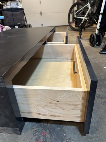 Washer/dryer Pedestal. Heavy Duty. Two Maple Drawer Boxes. 11x26x56 | eBay