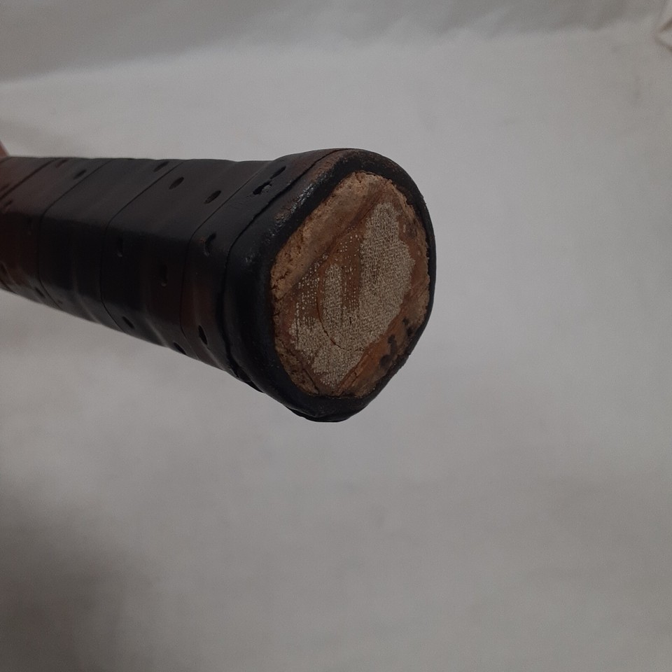 VINTAGE Harry C Lee & Co New York The Bat Wood Tennis Racquet and Wood ...