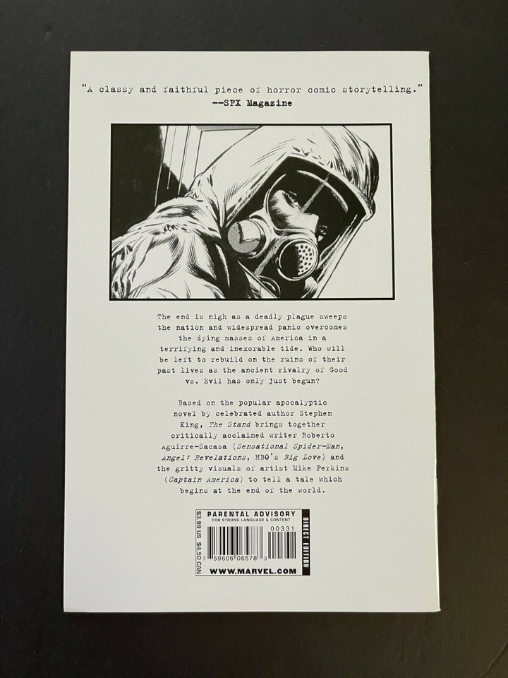 The Stand Captain Trips #3 - Limited Sketch Variant (Marvel, 2008) NM+ ...