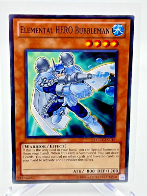 Elemental HERO Bubbleman LCGX-EN012 Yu-Gi-Oh Card NM | eBay