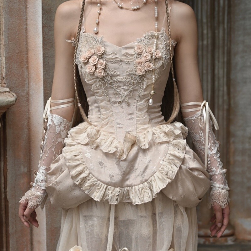 Super Heavy Industry Classical European Rococo Fishbone Corset | eBay