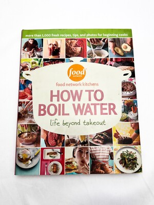 How To Boil Water: Food Network Kitchens - Paperback Cookbook - FREE ...