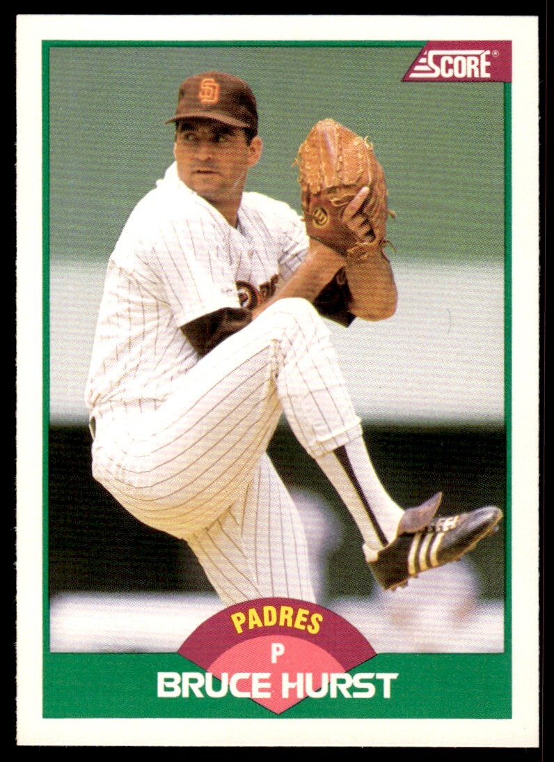 1989 Score Baseball Card Bruce Hurst San Diego Padres #19T | eBay