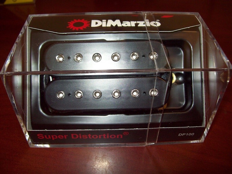 DiMarzio DP100 Super Distortion Pickup - Black for sale online | eBay