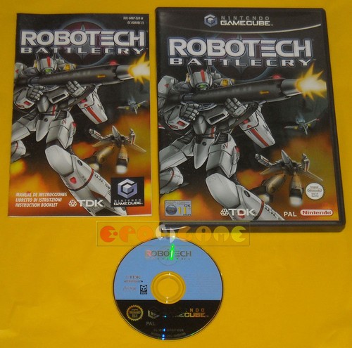 ROBOTECH BATTLECRY GameCube Versione Ufficiale Italiana »»»»» COMPLETO ...