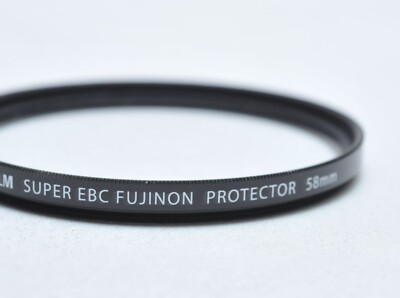 Fuji Fujifilm OEM 58mm Super EBC Fujinon Protector Lens Filter | eBay