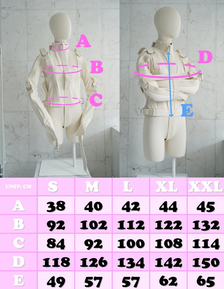 Pink Straitjacket - Restraining Straight Jacket Device High Quality | eBay