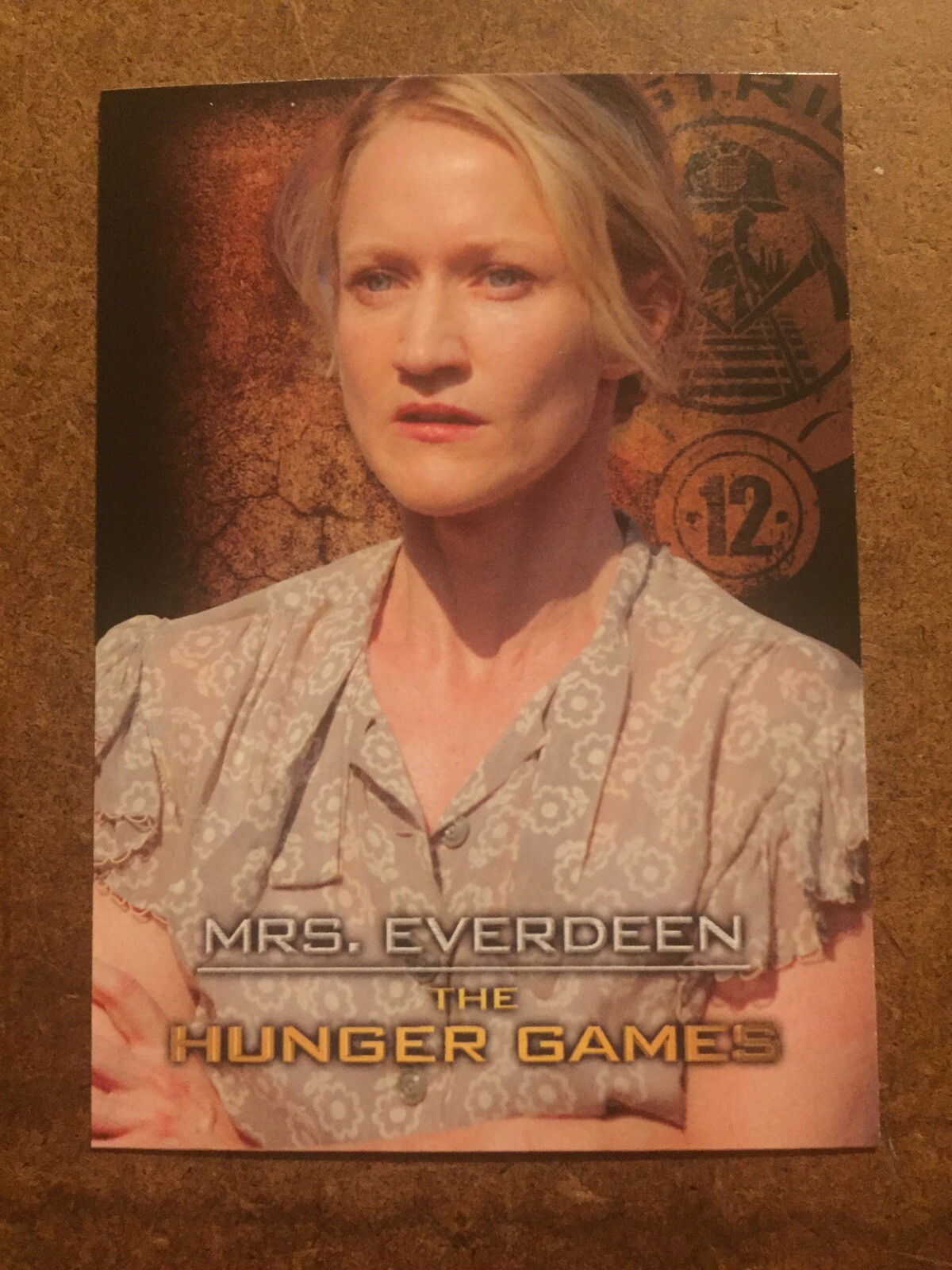 Mrs Everdeen 18 The Hunger Games NECA 2012 Trading Card | eBay