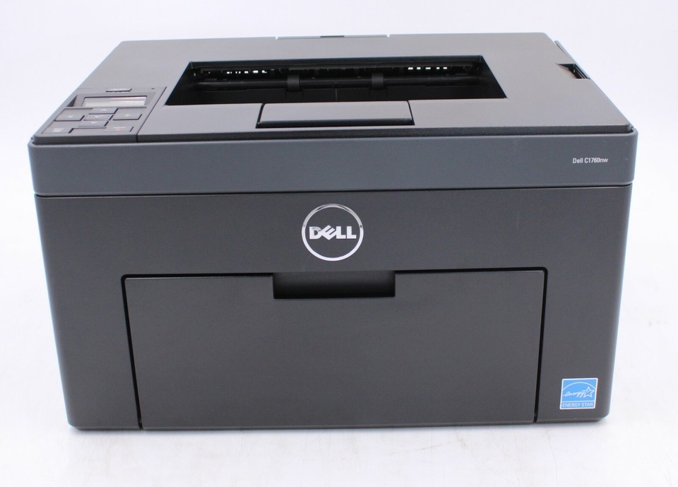 Dell C1760nw Wireless Color Laser Printer 600 dpi WiFi with Toner ...
