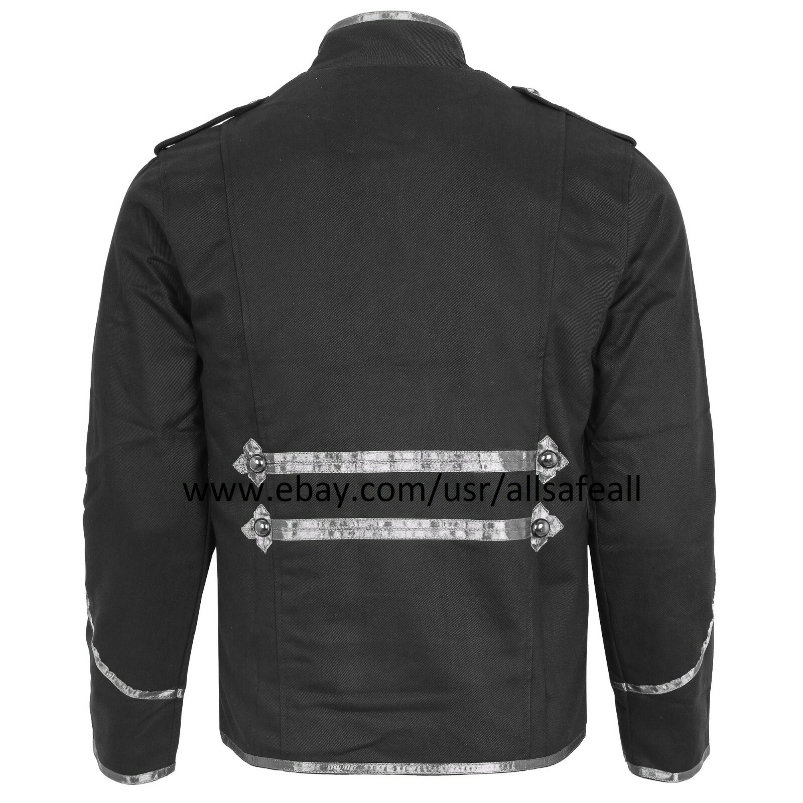 Men Military Marching Band Drummer Jacket Gothic Steampunk Style 3 ...