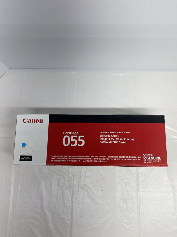 Canon 055 Cyan Genuine Toner Cartridge LBP660C Series | eBay