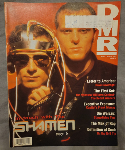 DMR Dance Music Report. DJ Magazine. The Shamen, Venessa Williams ...