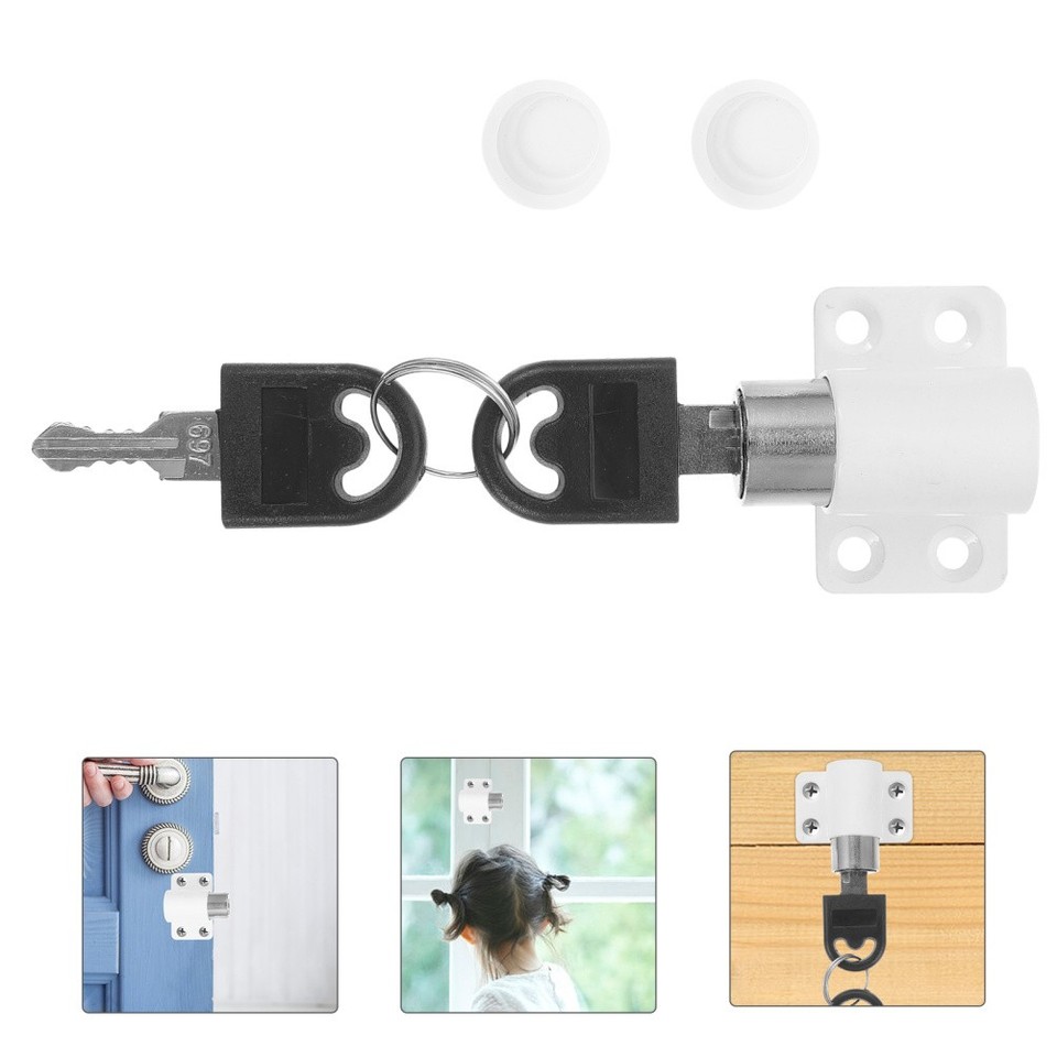 Window Security Lock Sliding Child Proof for Windows Locks with Key ...
