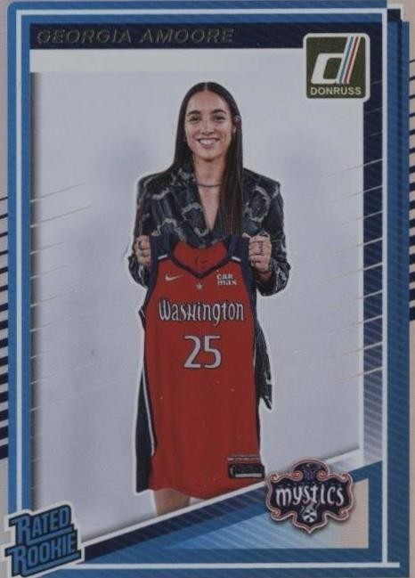 2025 Panini Donruss WNBA - Rated Rookie Georgia Amoore #96 Holo (RC ...